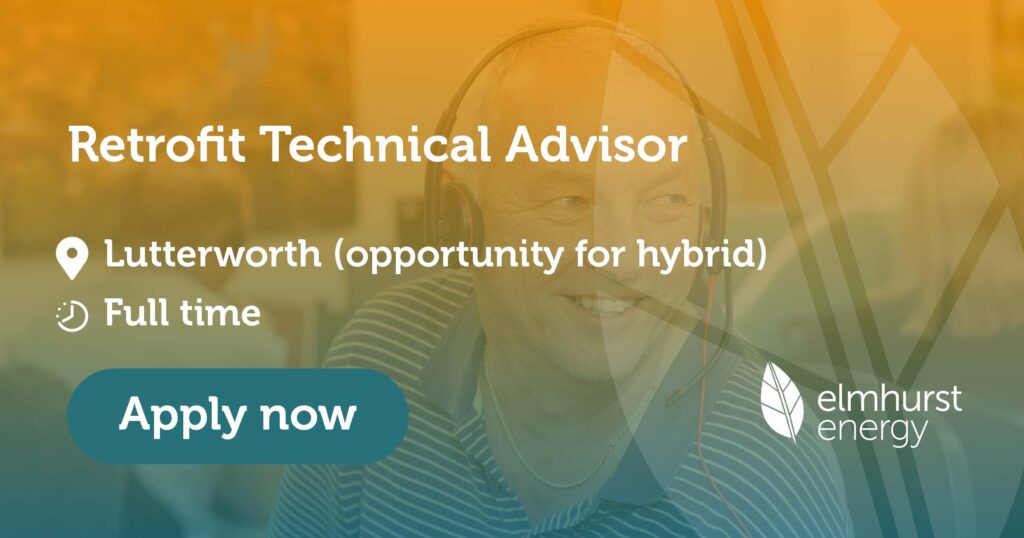 Join Our Team as a Retrofit Technical Advisor - Elmhurst Energy